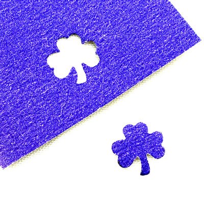 Trefoil Leaf Plant Paper Craft 1.5cm Punch Scrapbooking #10241