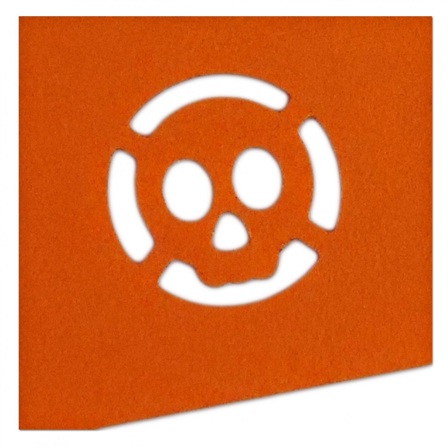 Skull Head Danger Death Paper Edge Craft Punch Scrapbooking Die Cut ...