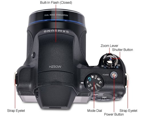 Samsung Digital Camera with 26x Optical Zoom - 14 Mega pixels