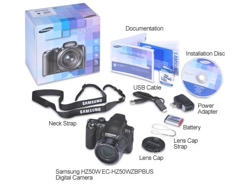 Samsung Digital Camera with 26x Optical Zoom - 14 Mega pixels