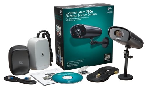 Logitech Alert 750e Outdoor Security System with trigger alerts