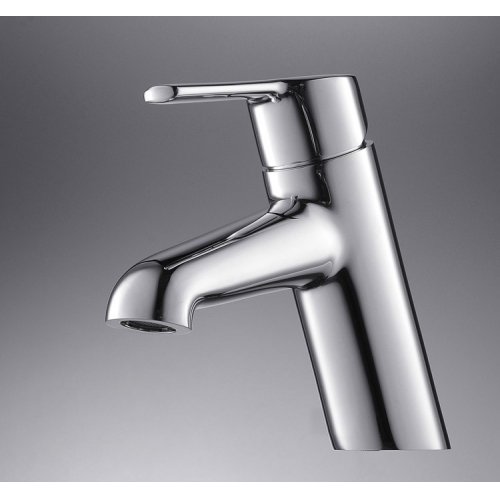 Chrome One handle single hole mount mixer taps Bath Sink Faucets(DZ2008 ...