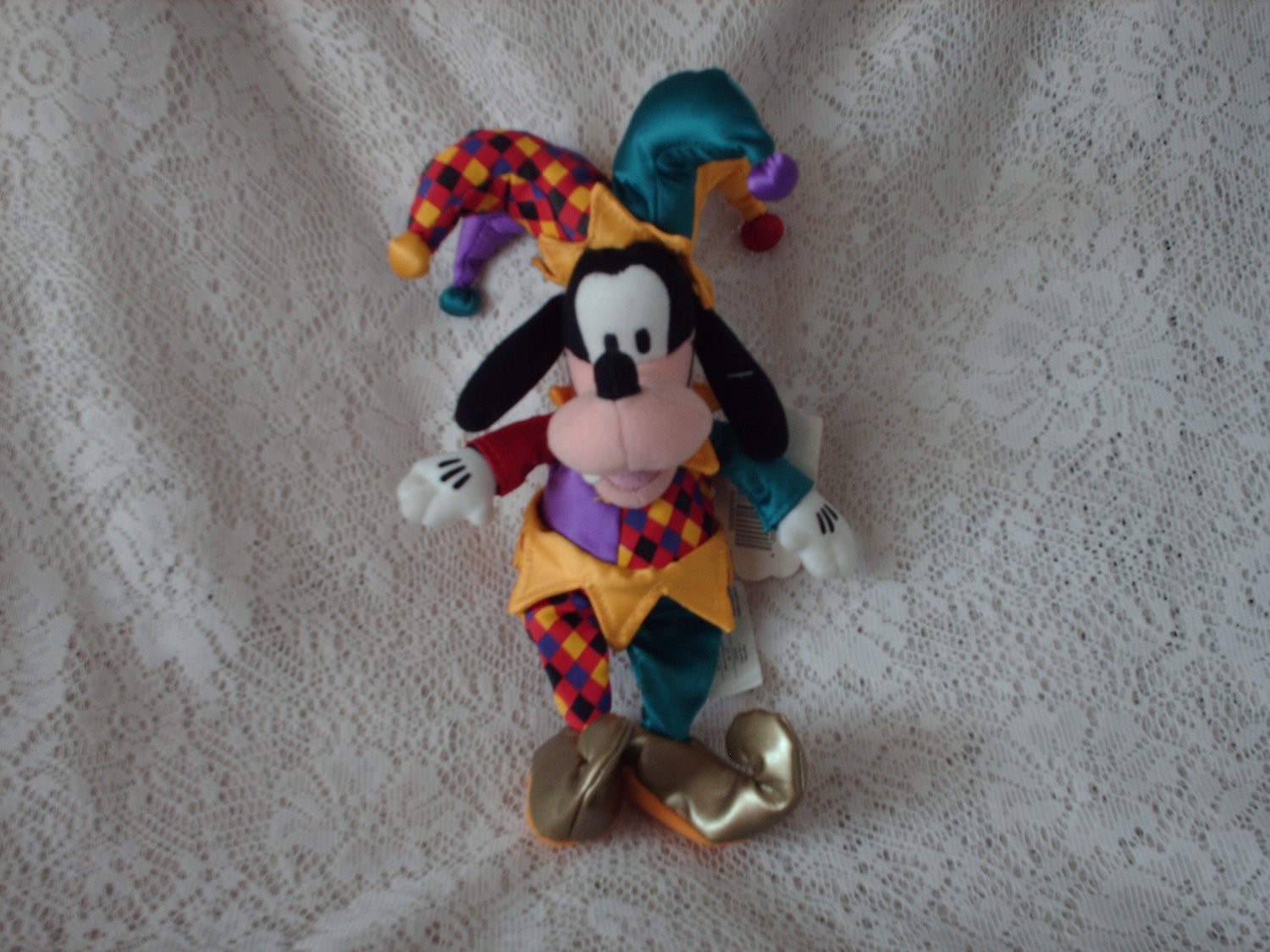 Disney's Jester GOOFY Bean bag Plush Toy