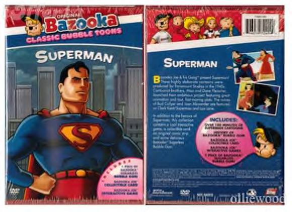 Original Bazooka Classic: Bubble Toons Superman- DVD