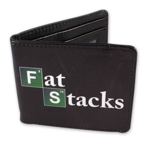 Breaking Bad Fat Stacks Bifold Wallet Black