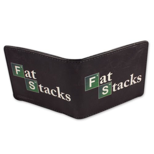Breaking Bad Fat Stacks Bifold Wallet Black