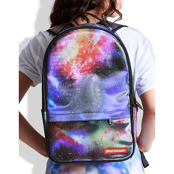 Sprayground Galaxy 2.0 Lenticular Shiny Deluxe Backpack Blue