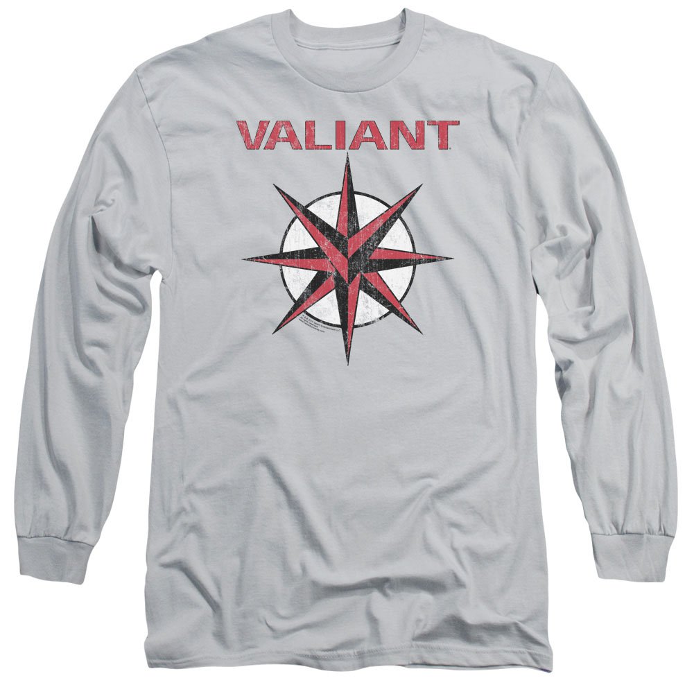 Valiant Vintage Valiant Long Sleeve T-Shirt Gray