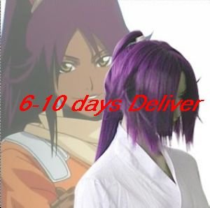 Bleach Yoruichi Shihouin Cosplay Wig