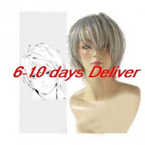 Death Note Near White Cosplay Wig
