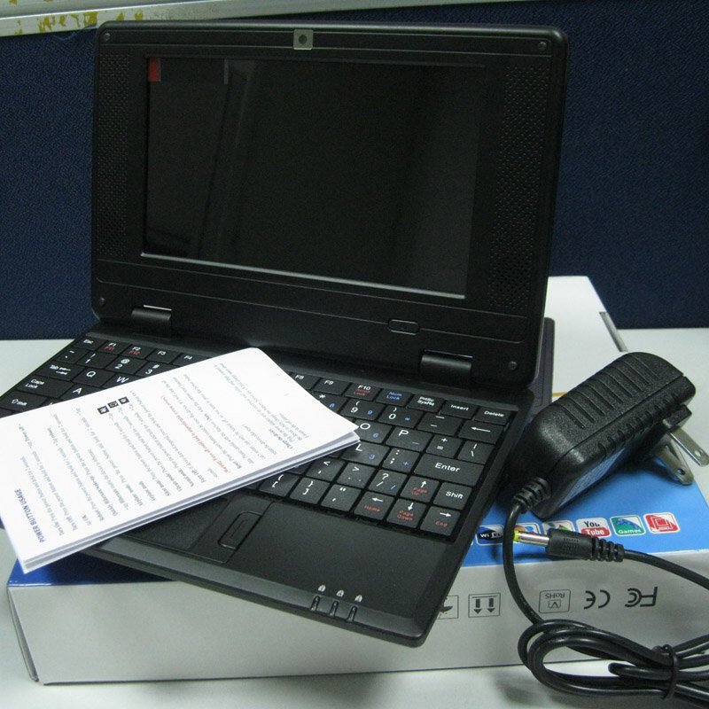 7 inch VIA WM8850 Netbook Wifi with Camera Mini Laptop PC