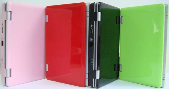 7 inch VIA WM8850 Netbook Wifi with Camera Mini Laptop PC