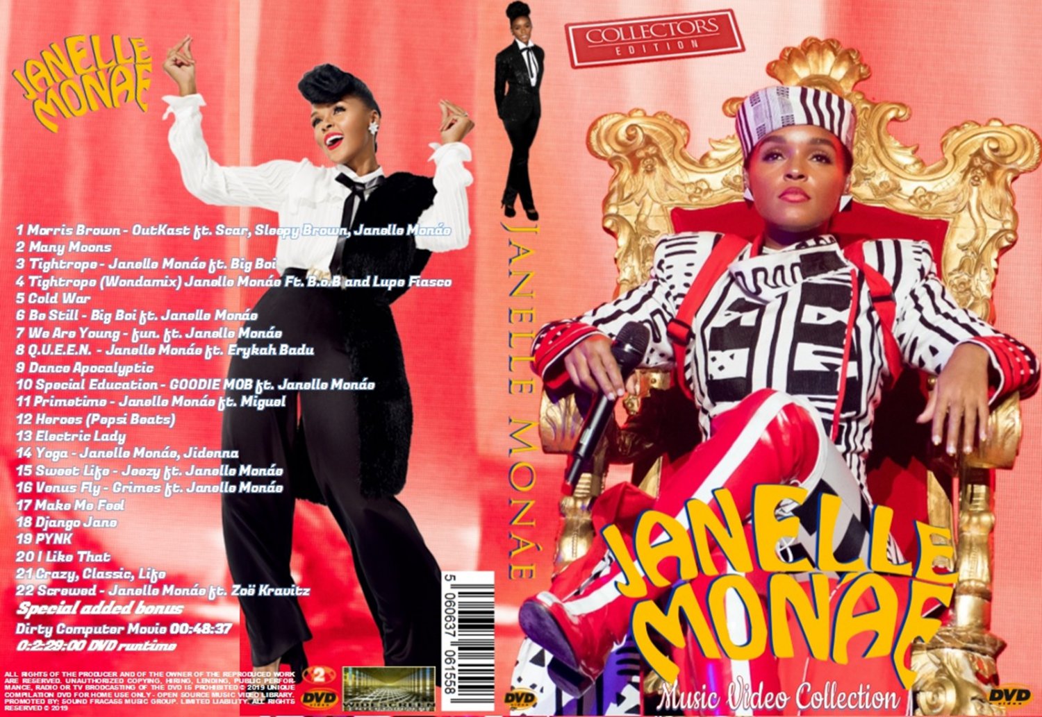 Janelle Monae Music Video DVD