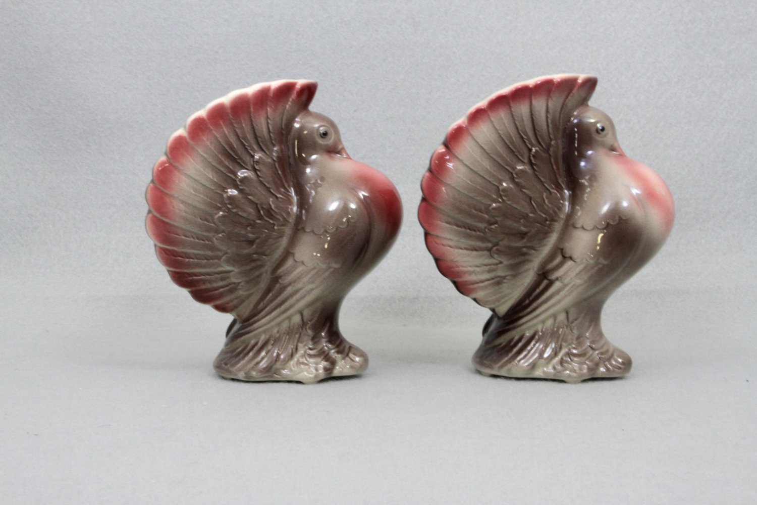 Royal Copley Pigeon Planters Pottery