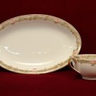 Antique China Bowl Set Grape Motif Nine Piece Set