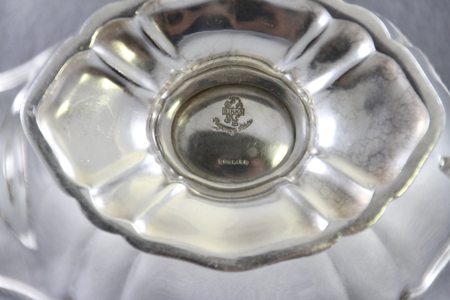 Vintage Birks Regency Silver Plated Gravy Bowl