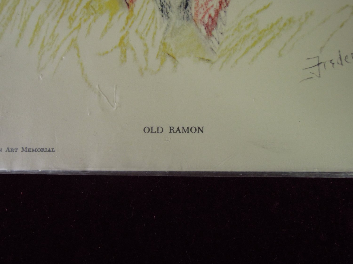 Frederick Remington Old Ramon 1956 Print Bunch of Buckskins Collection