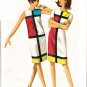 Simplicity 6400 Uncut Mod 60s Mondrian & YSL Inspired DRESS Vintage ...