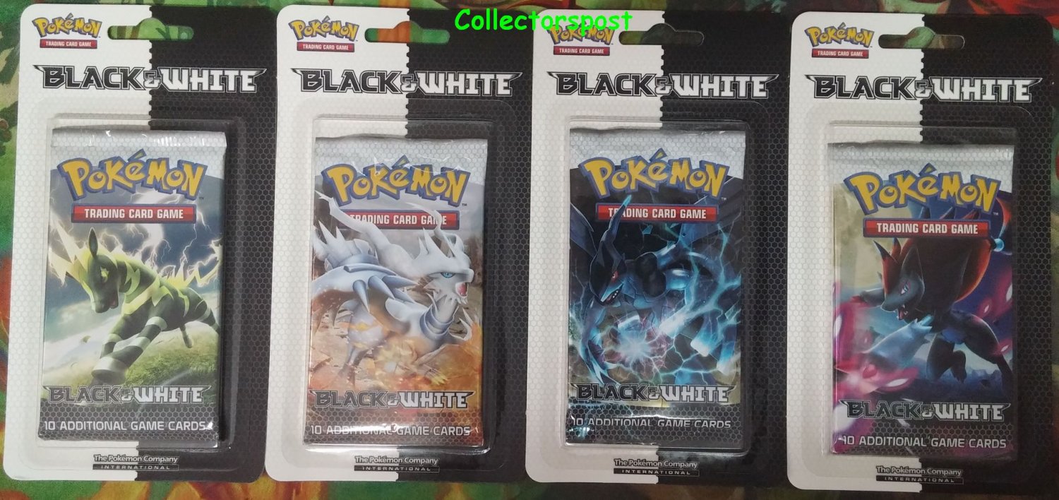 Pokemon TCG Black & White Base Set Blister packs