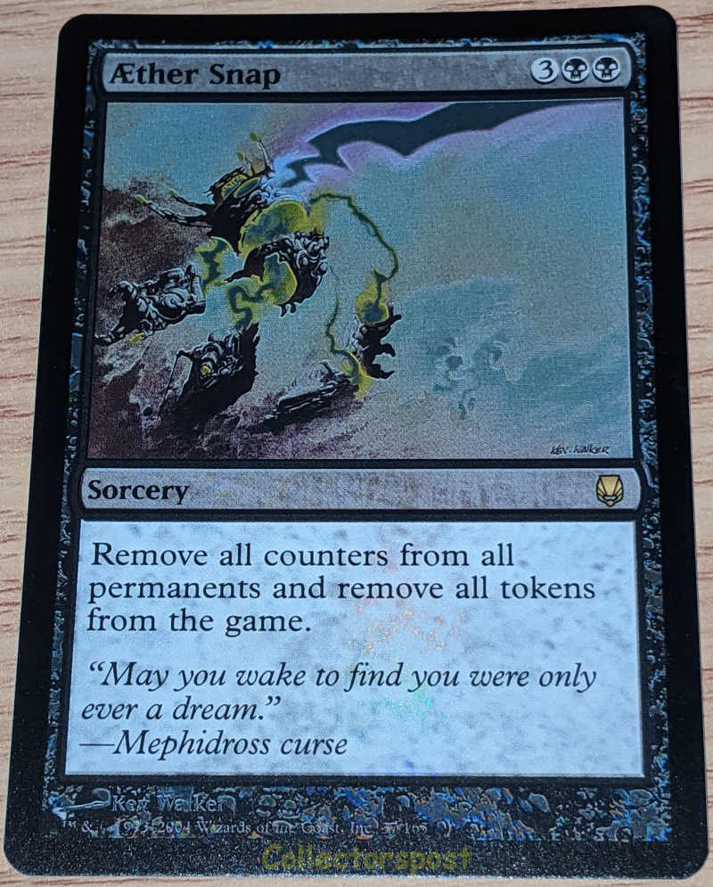 Foil Aether Snap Darksteel Magic The Gathering