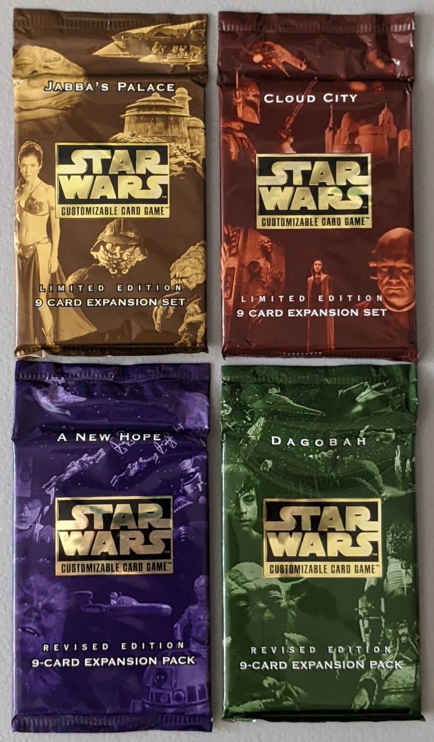 Decipher Star Wars CCG Booster Lot