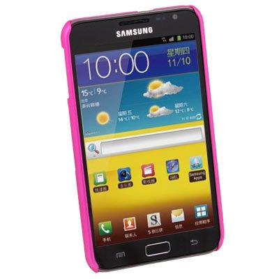 Hot Pink Hard Plastic Ultra Slim Skin Case Cover for Samsung Galaxy ...