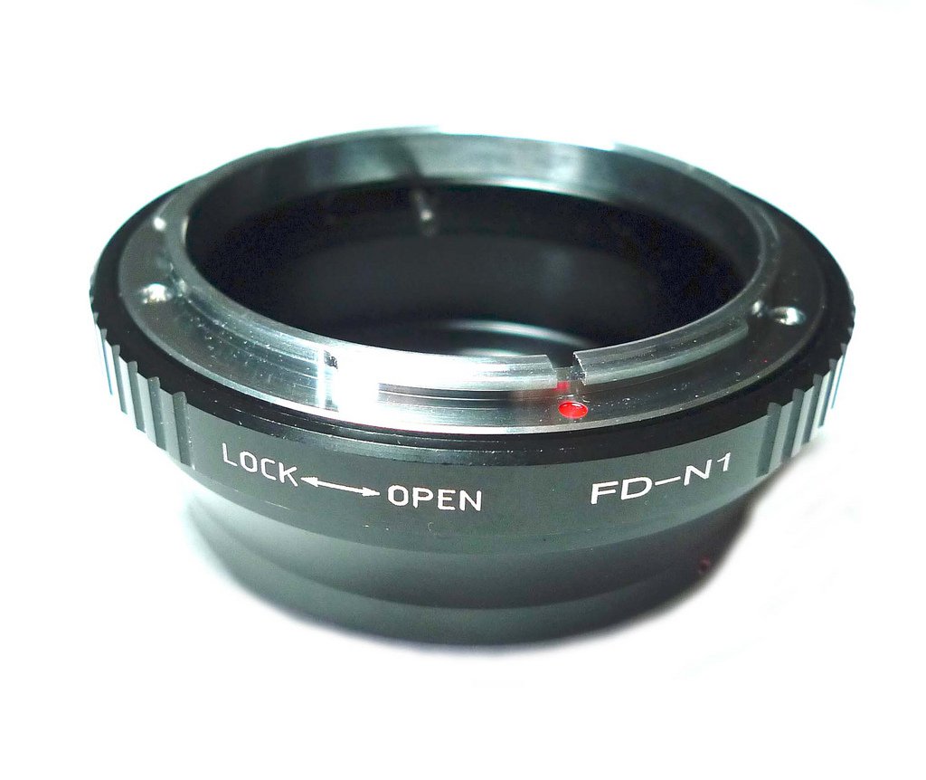 AST Canon FD Mount Lens to NIKON 1 Mount Adapter for V1 J1 V-1 J-1 ...