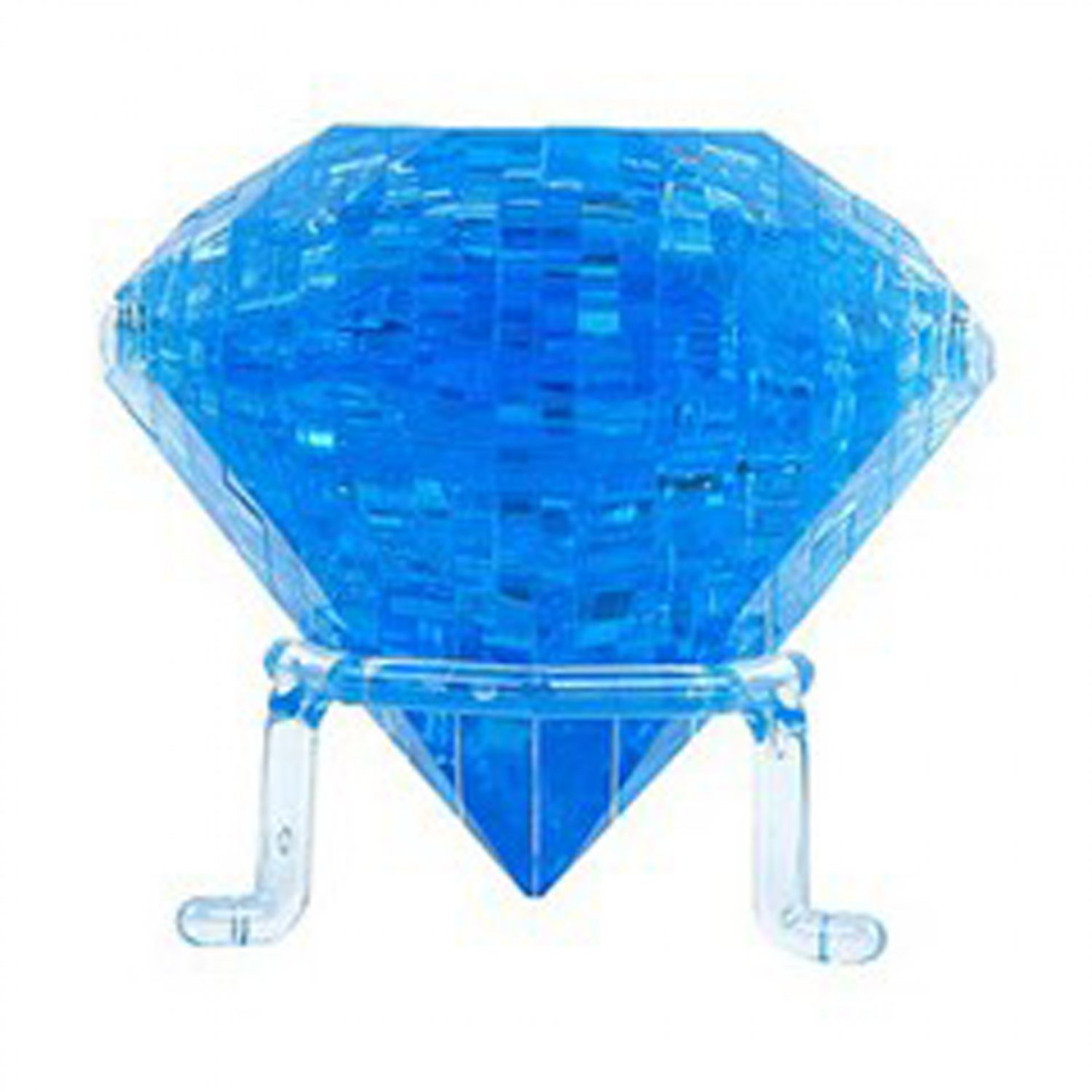 3D DIY Crystal Diamond Puzzle 41pcs Gadget Furnish Cube Toy Gift(BLUE)