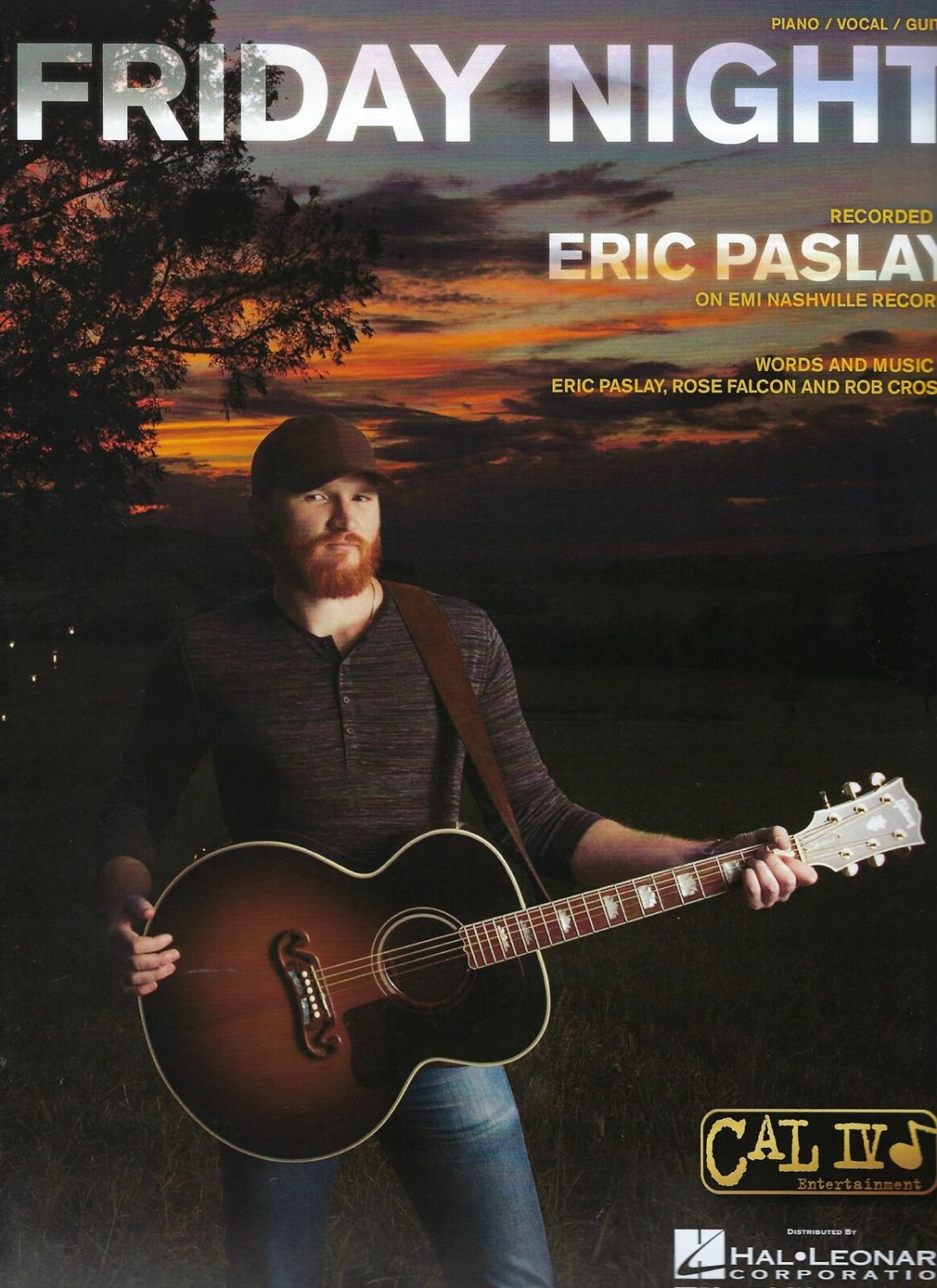 Eric Paslay Friday Night Sheet Music