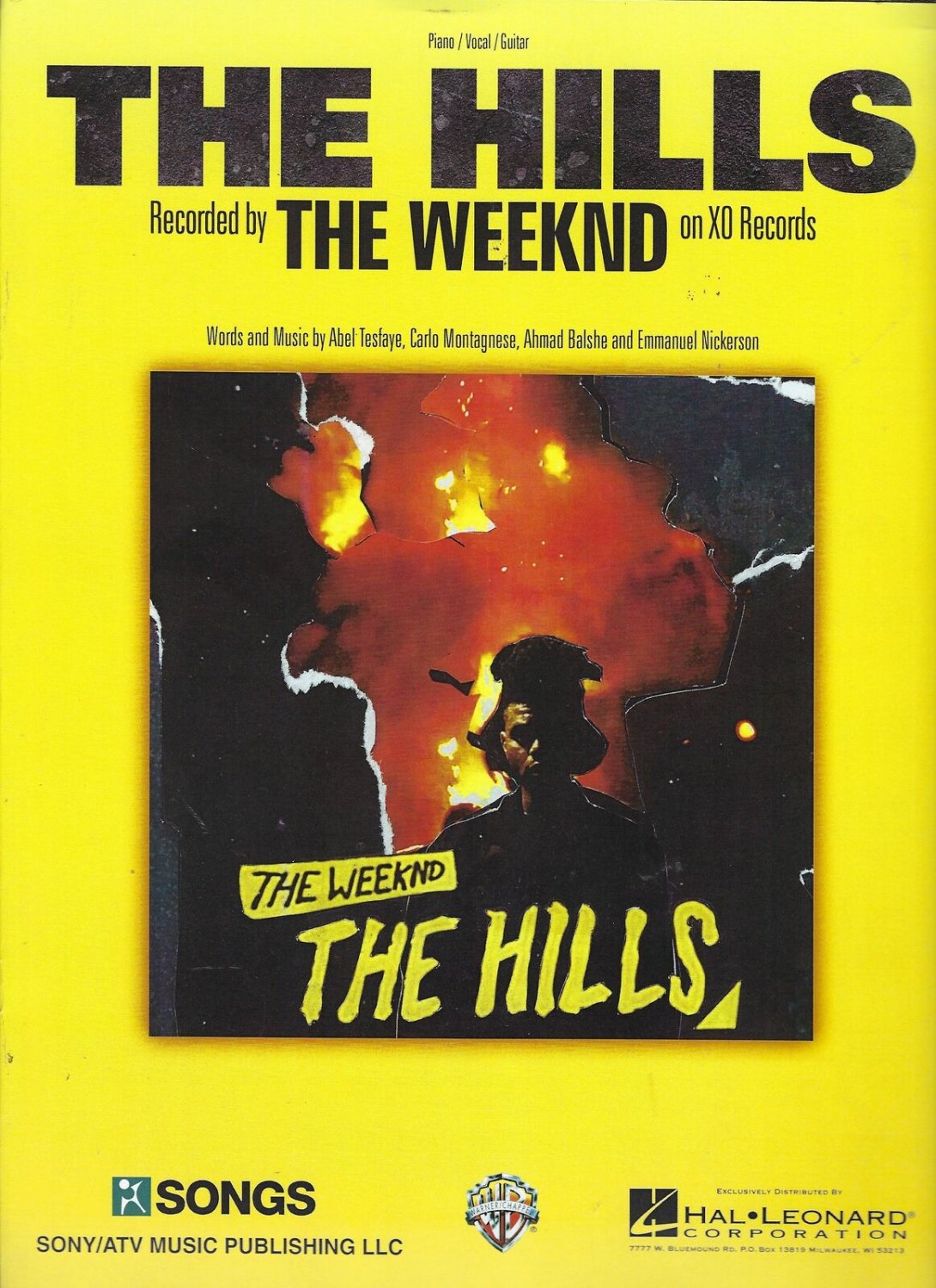 The Weeknd The Hills Sheet Music