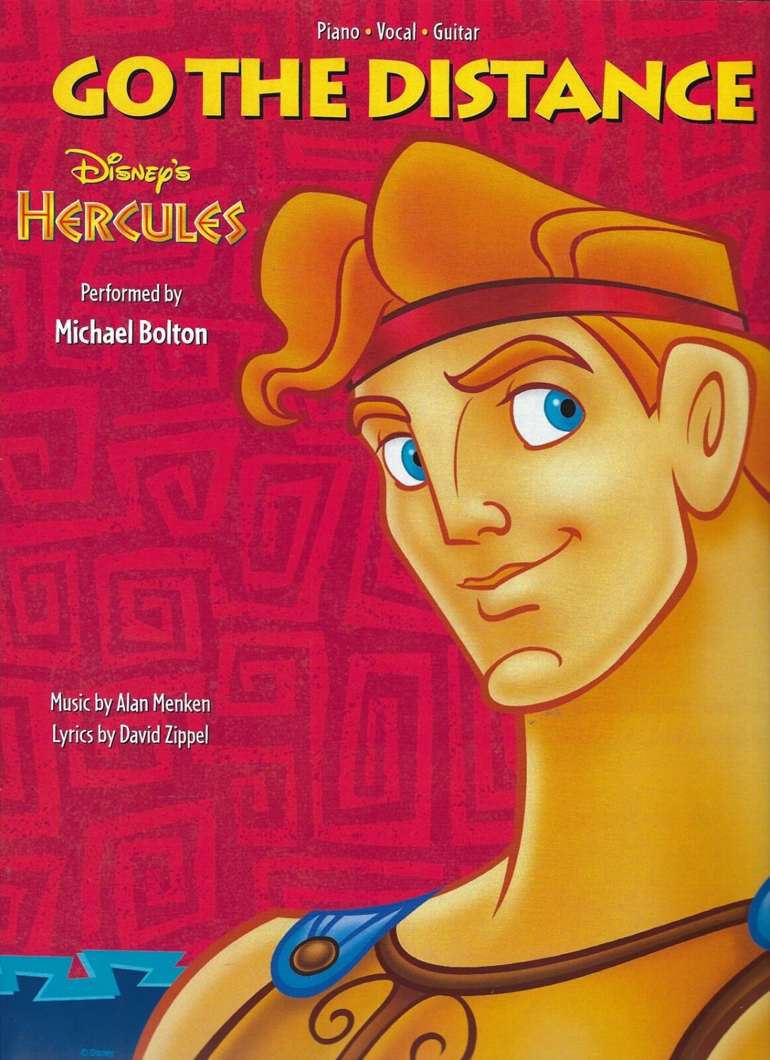 Michael Bolton Go the Distance From Disney's Hercules Sheet Music
