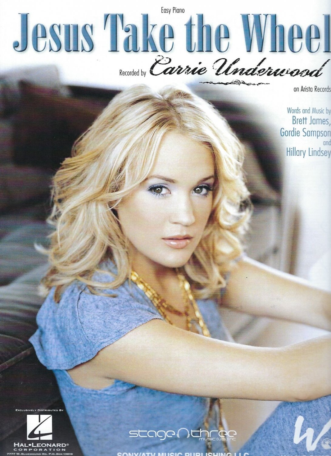 Carrie Underwood Jesus Take The Wheel Sheet Music Easy Piano
