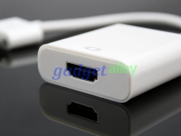 for Apple iPad/ iPad 2/ iPad 3/ iPhone 4/4S to HDMI HDTV connection adapter