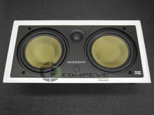 Moderno Sonance MLCR In-Wall Right Center Left Home Theater Paintable ...