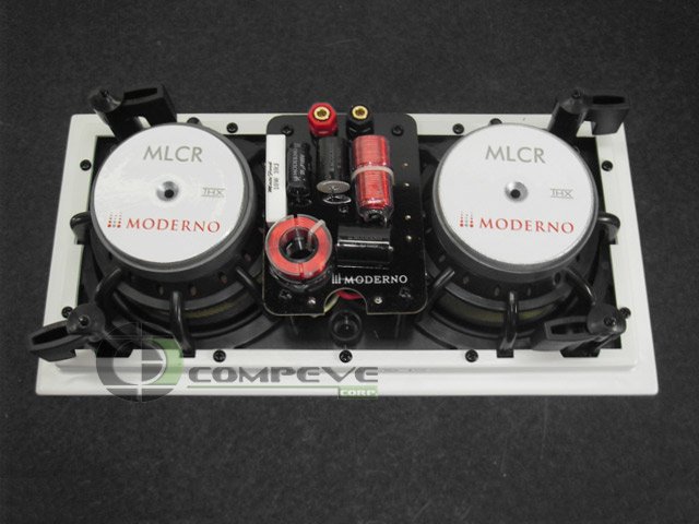 Moderno Sonance MLCR In-Wall Right Center Left Home Theater Paintable ...