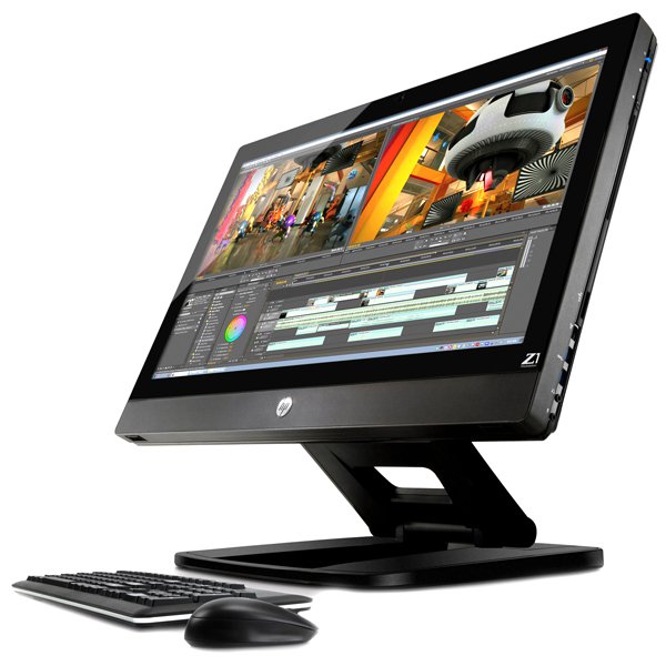 HP Z1 All-in-one Workstation Intel Core i3-2120 3.3GHz 4GB 1TB B2B86UT# ...