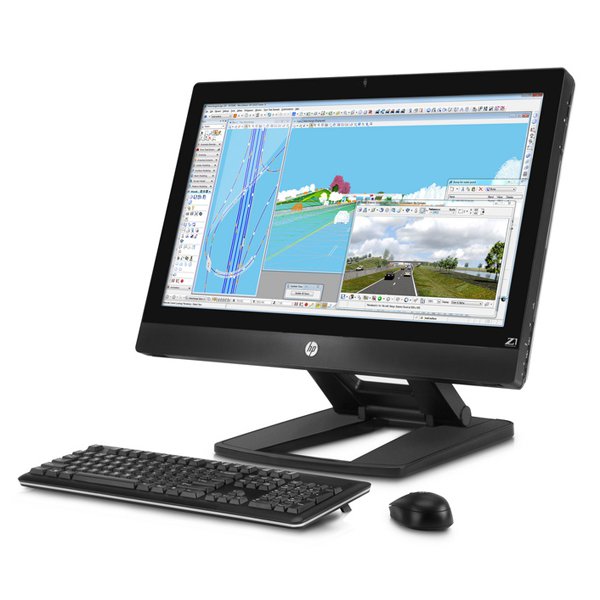 HP Z1 All-in-one Workstation Intel Core i5-3470 3.2GHz 4GB 1TB D3H65UT ...
