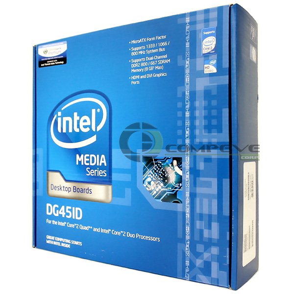 Intel DG45ID LGA 775 Socket T Motherboard mATX G45 Chipset E27729-312 ...