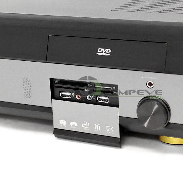 Home Theater Media Center PC Case Barebones HTPC Remote Aluminum KT600 ...