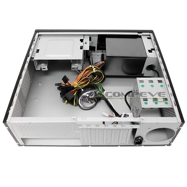 Home Theater Media Center PC Case Barebones HTPC Remote Aluminum KT600 ...