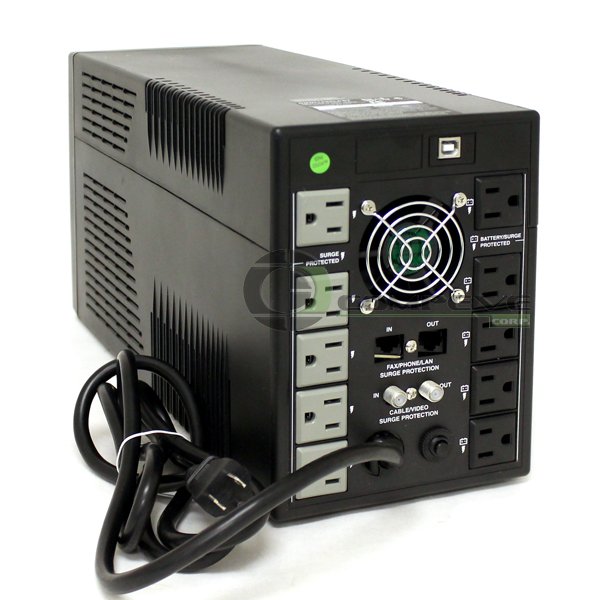 Tripp Lite OMNI1500LCDT OmniSmart 1500VA LCD 120V 10-Outlet Line Interactive UPS