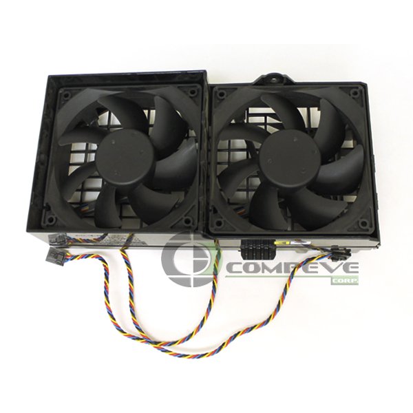 Dell Precision T5500 Desktop/ Workstation Dual Fan Set 0HW856 0CP232