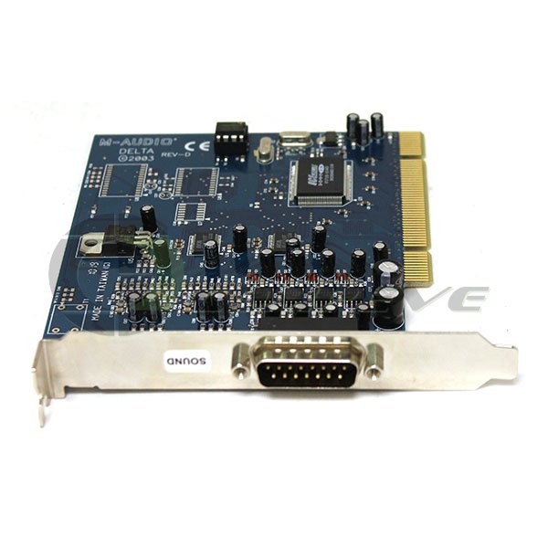 M-Audio Delta Rev D PCI Audio Card 48kHz 103dB/ 99dB +4dBu/ -10dBV 36 ...