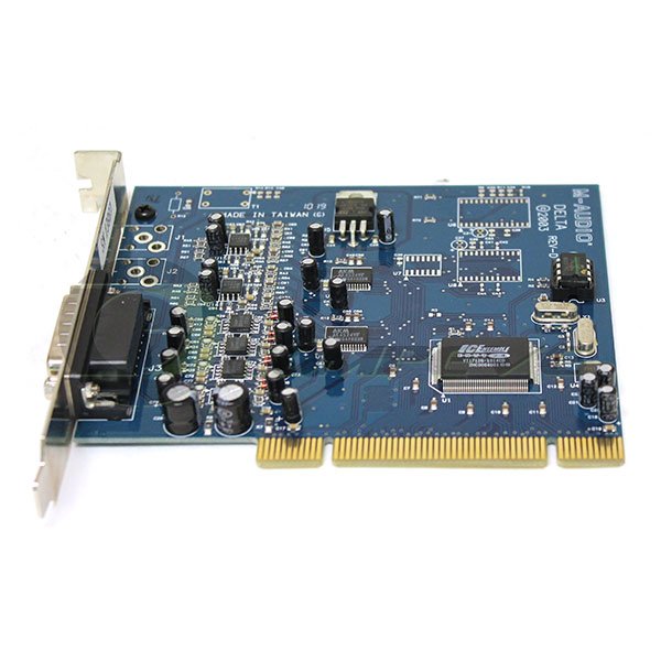 M-Audio Delta Rev D PCI Audio Card 48kHz 103dB/ 99dB +4dBu/ -10dBV 36 ...