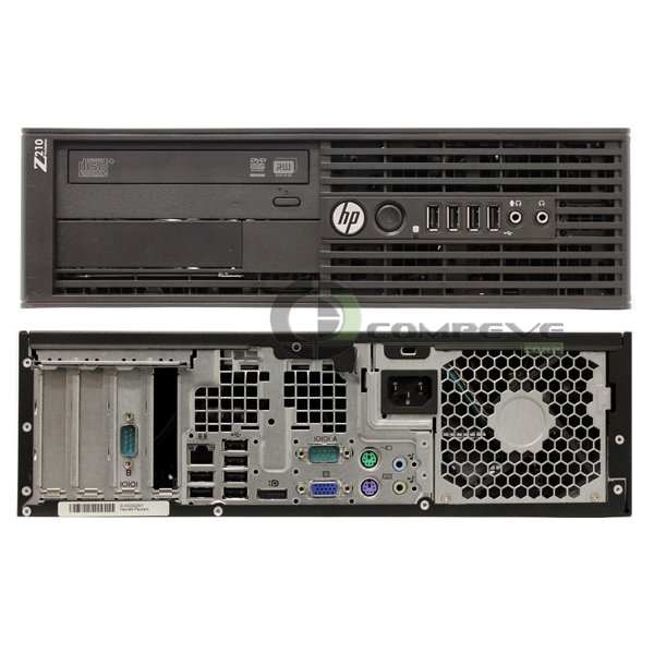 HP Z210 SFF Workstation Intel Quad Core E3-1270 3.4 GHz 4GB RAM/ 250GB HDD