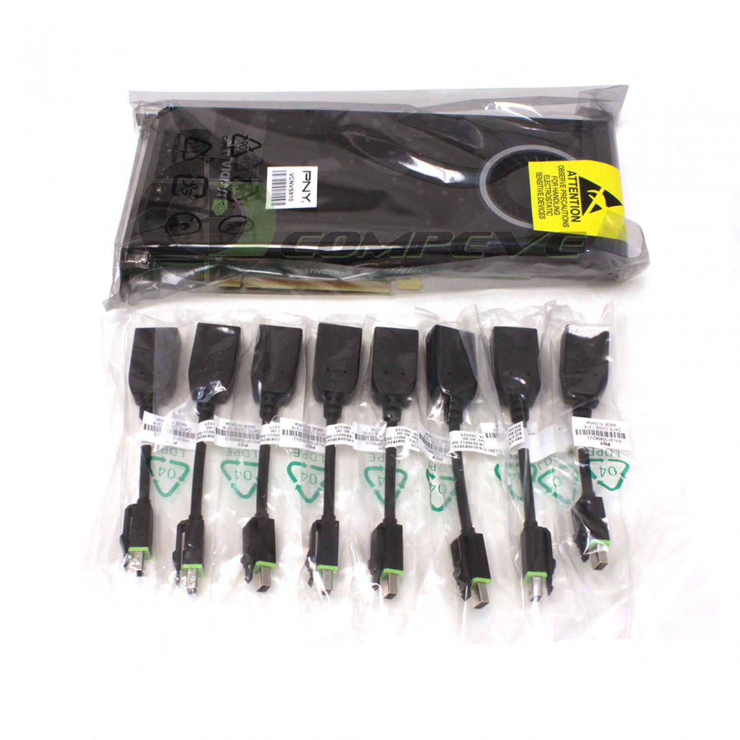 PNY NVIDIA NVS 810 Graphics Card VCNVS810 8x Mini DP 4GB 900-5G201-1700-000