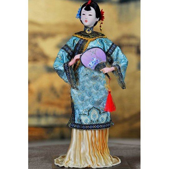 A New Qing Dynasty Chinese Opera Figurine Statue WQ1304