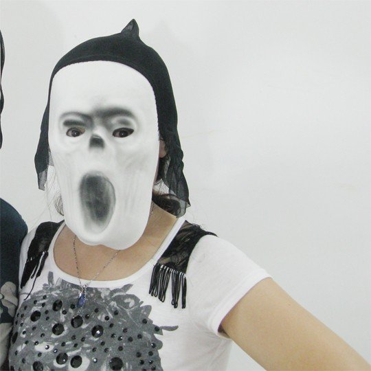 New White Horrifying Scary Mask Costumes for Halloween