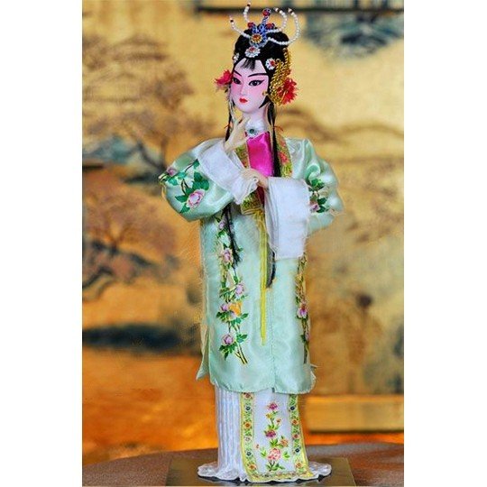 Cui Ying-Ying 15.4 Inch Chinese Opera Statues Figurine