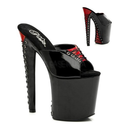 8" Heel 4" Platform Corset Lace Up